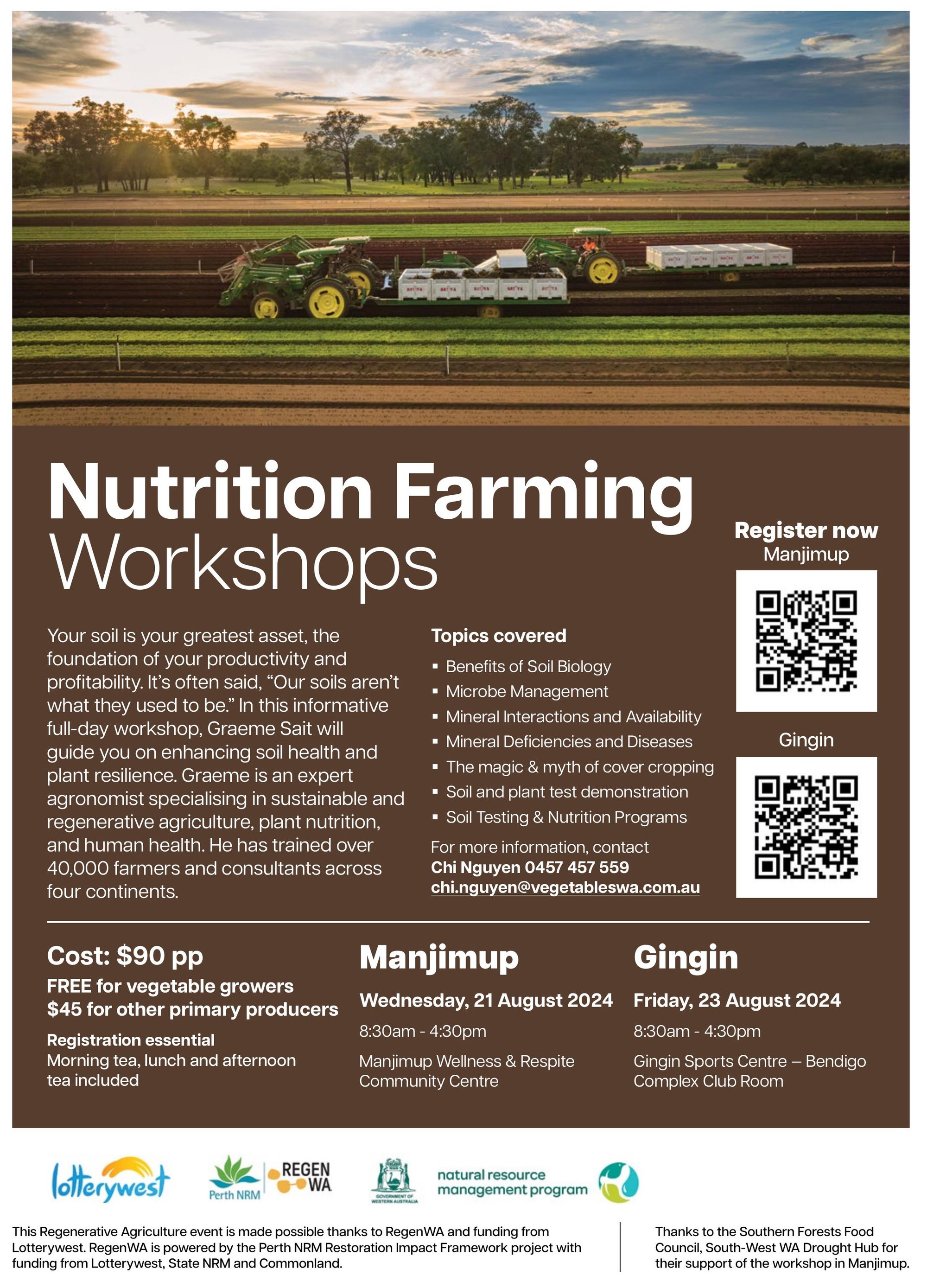 Nutrition Farming Workshops