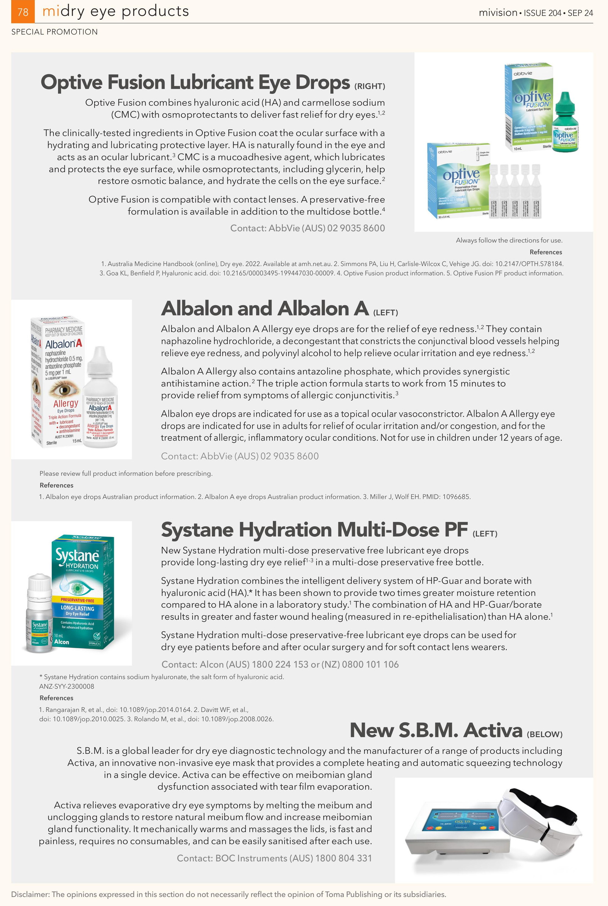 mi dry eye products