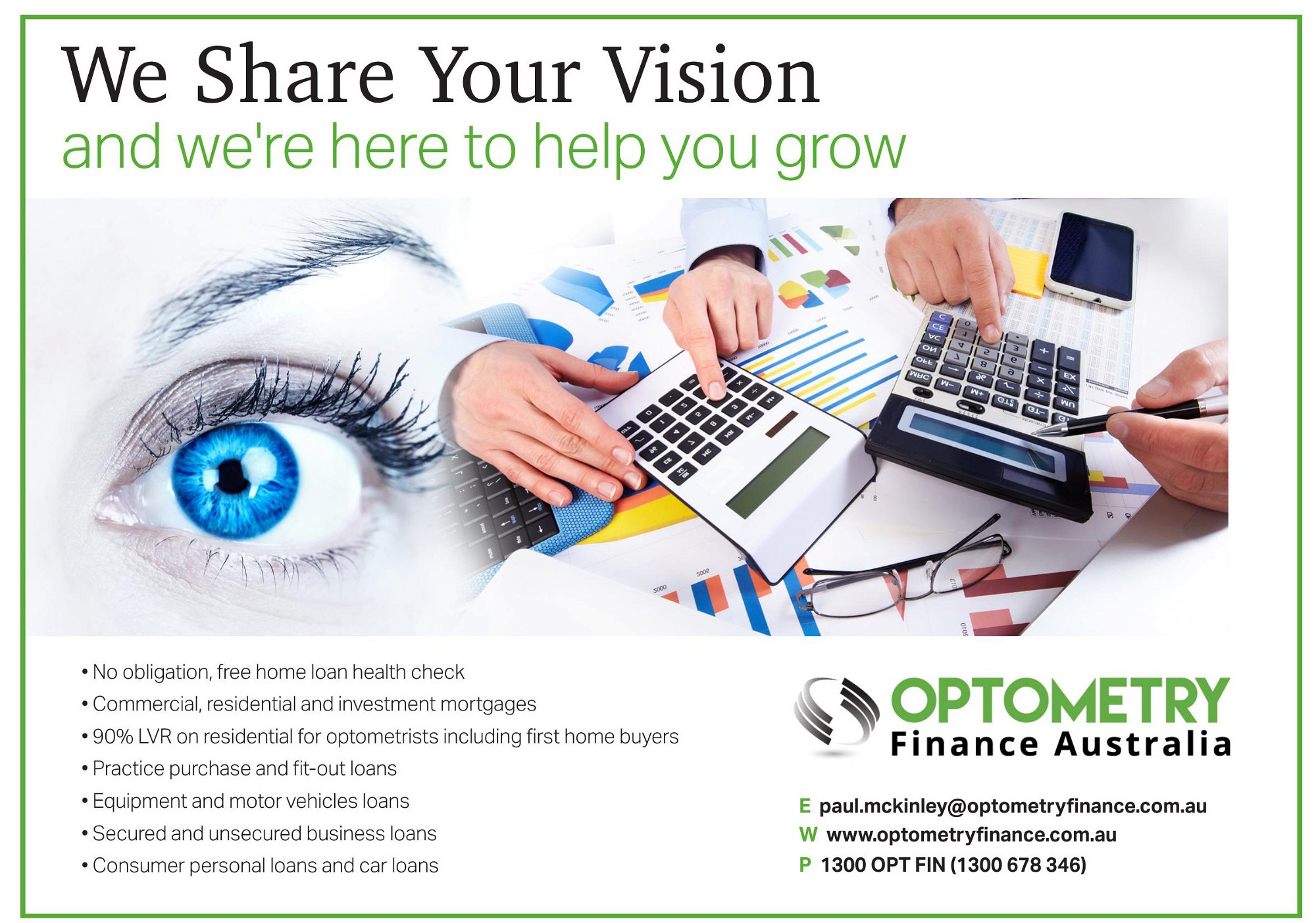 Optometry Finance Australia