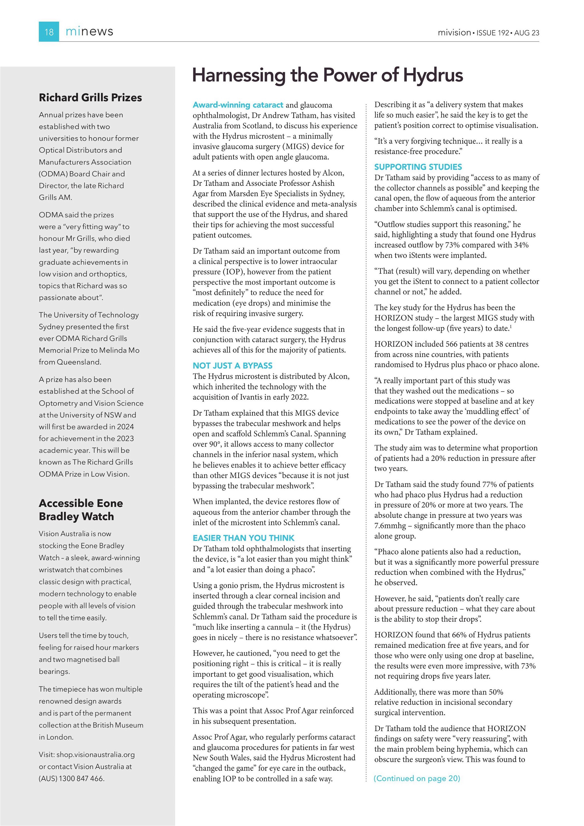 Harnessing the Power of Hydrus