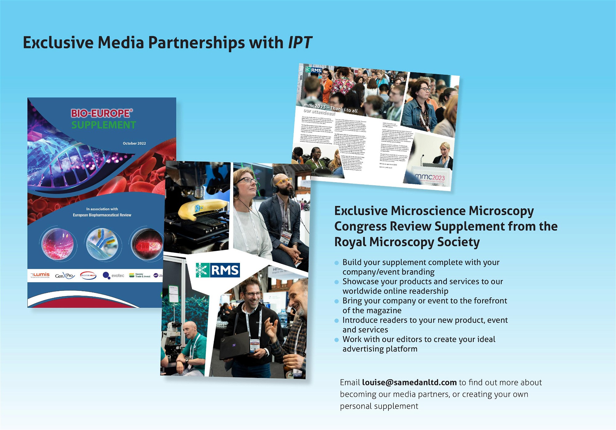 Exclusive Media Partnerships with IPT