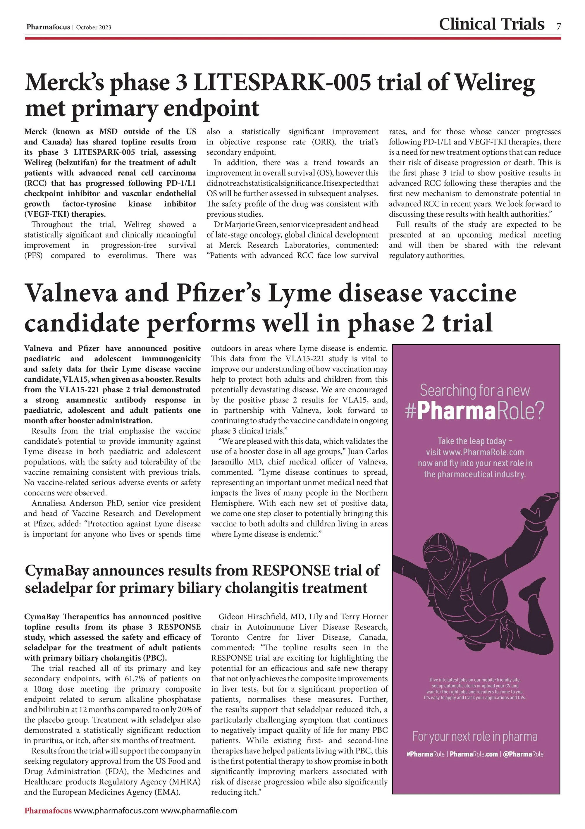 CymaBay announces data from RESPONSE trial of seladelpar for primary ...