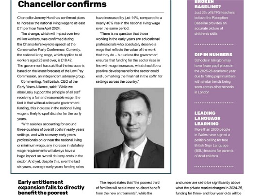 Early Years Alliance - Under 5 m