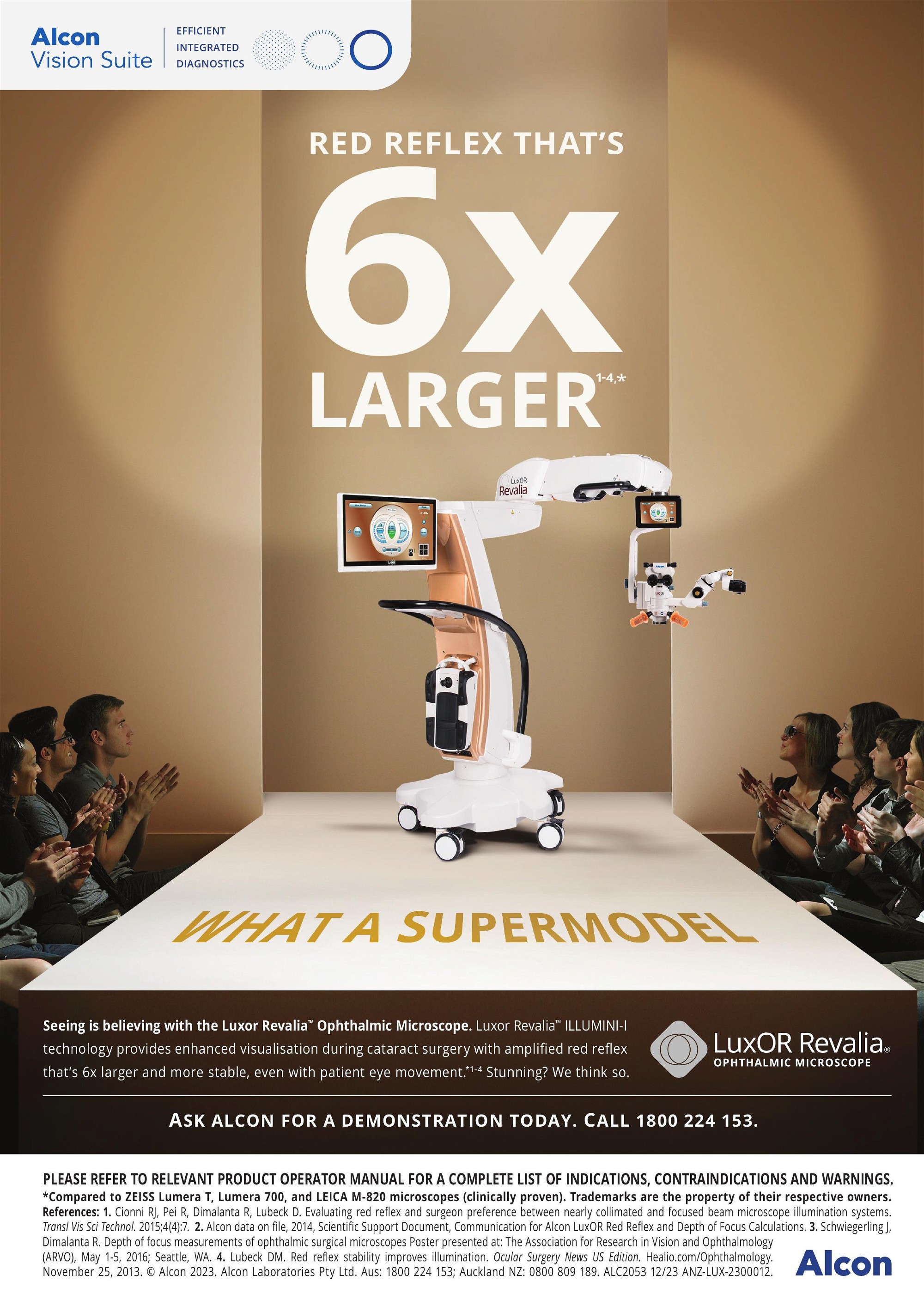 Luxor Revalia Ophthalmic Microscope