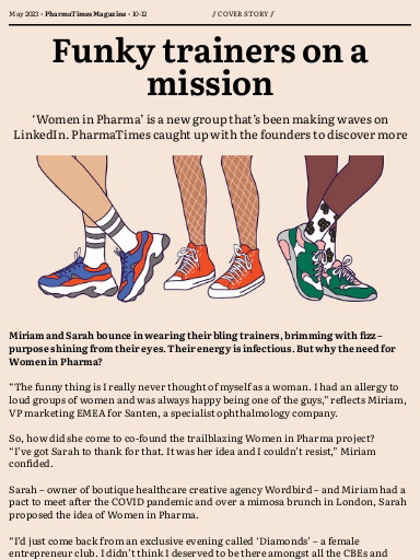 10-12 - COVER STORY: Funky trainers on a mission