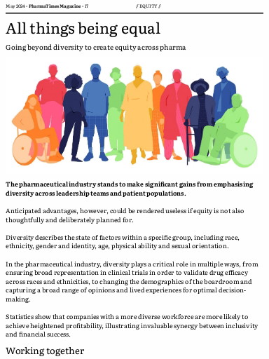 EQUITY - All things being equal