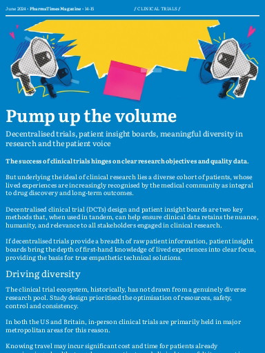 CLINICAL TRIALS: Pump up the volume