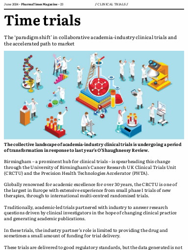 23 - CLINICAL TRIALS: Time trials