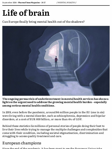MENTAL HEALTH - Life of brain