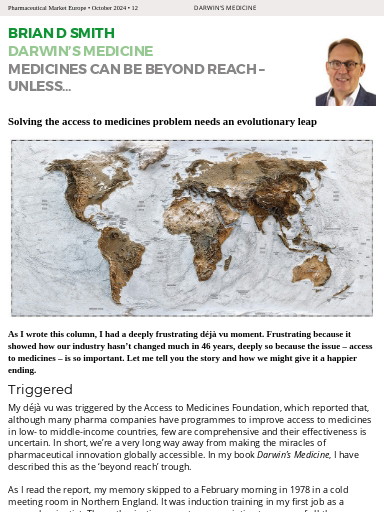 DARWIN'S MEDICINE - Medicines can be beyond reach – unless…