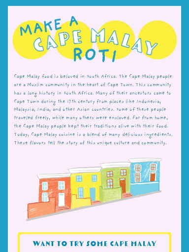 Make A Cape Malay Roti