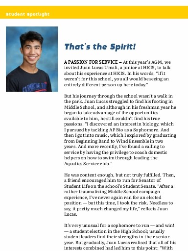 7 - Student Spotlight