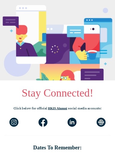 Stay Connected - Alumni