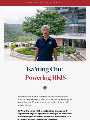 Ka Wing Chu: Powering HKIS