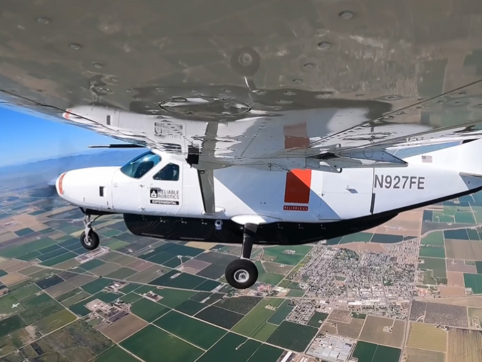 Reliable Robotics and NASA Advance Aviation Safety