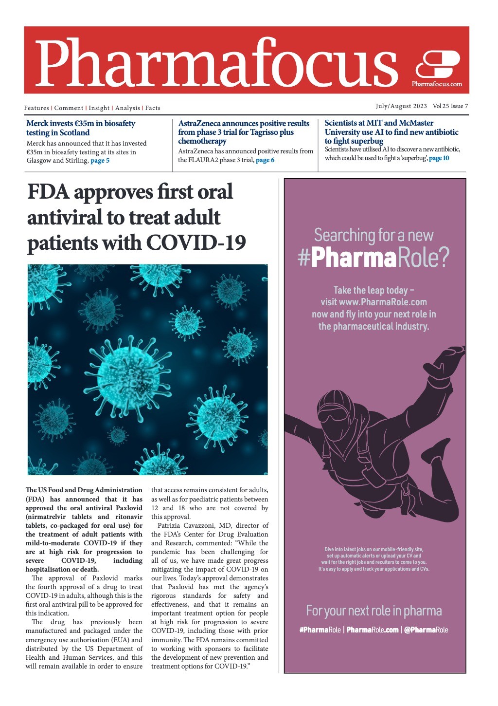 Pharmafocus July/August 2023