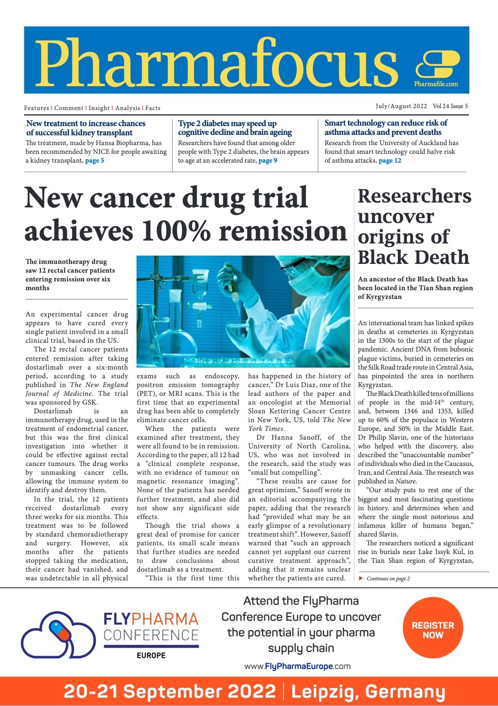 Pharmafocus - July / August 2022