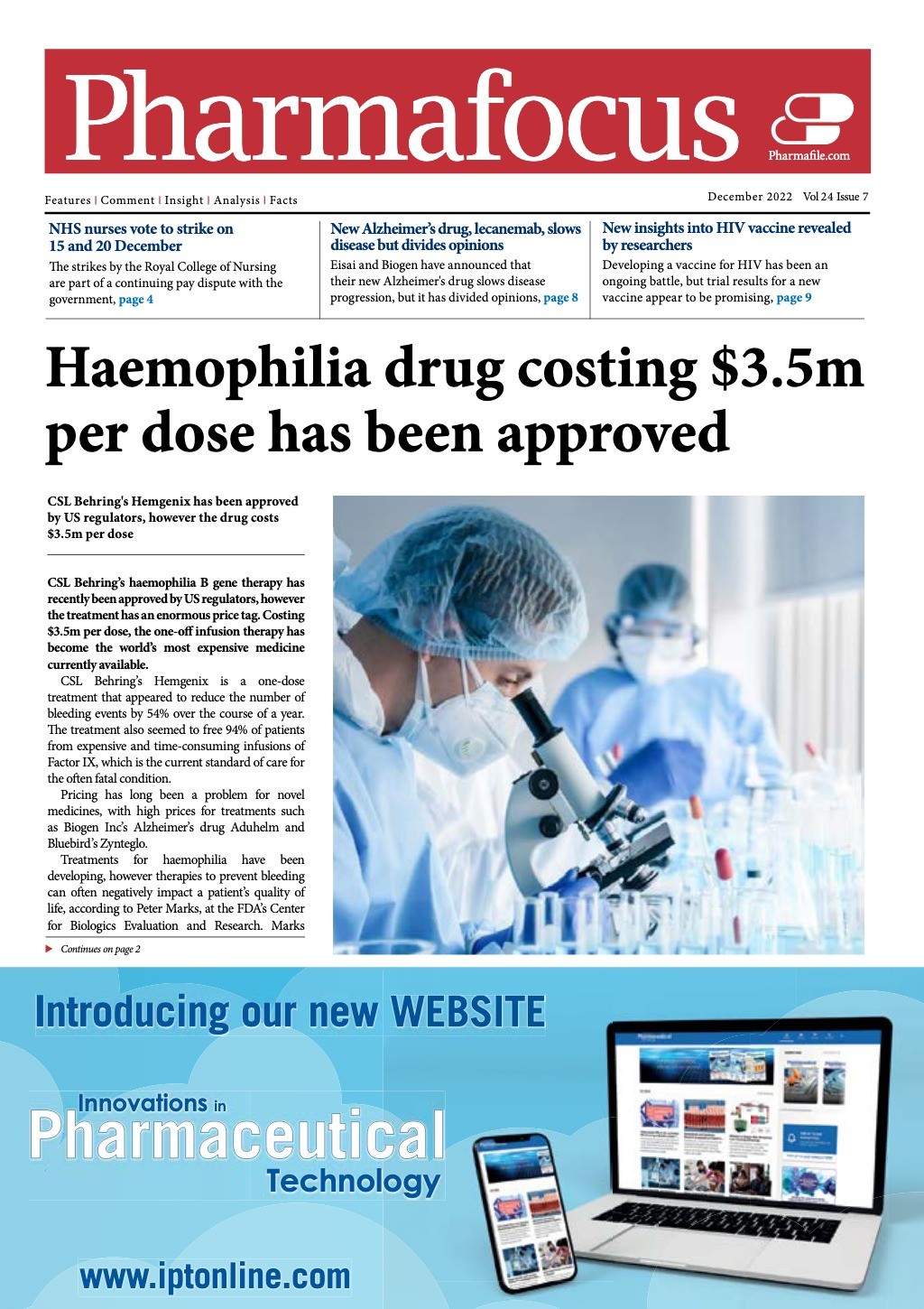 Pharmafocus December 2022