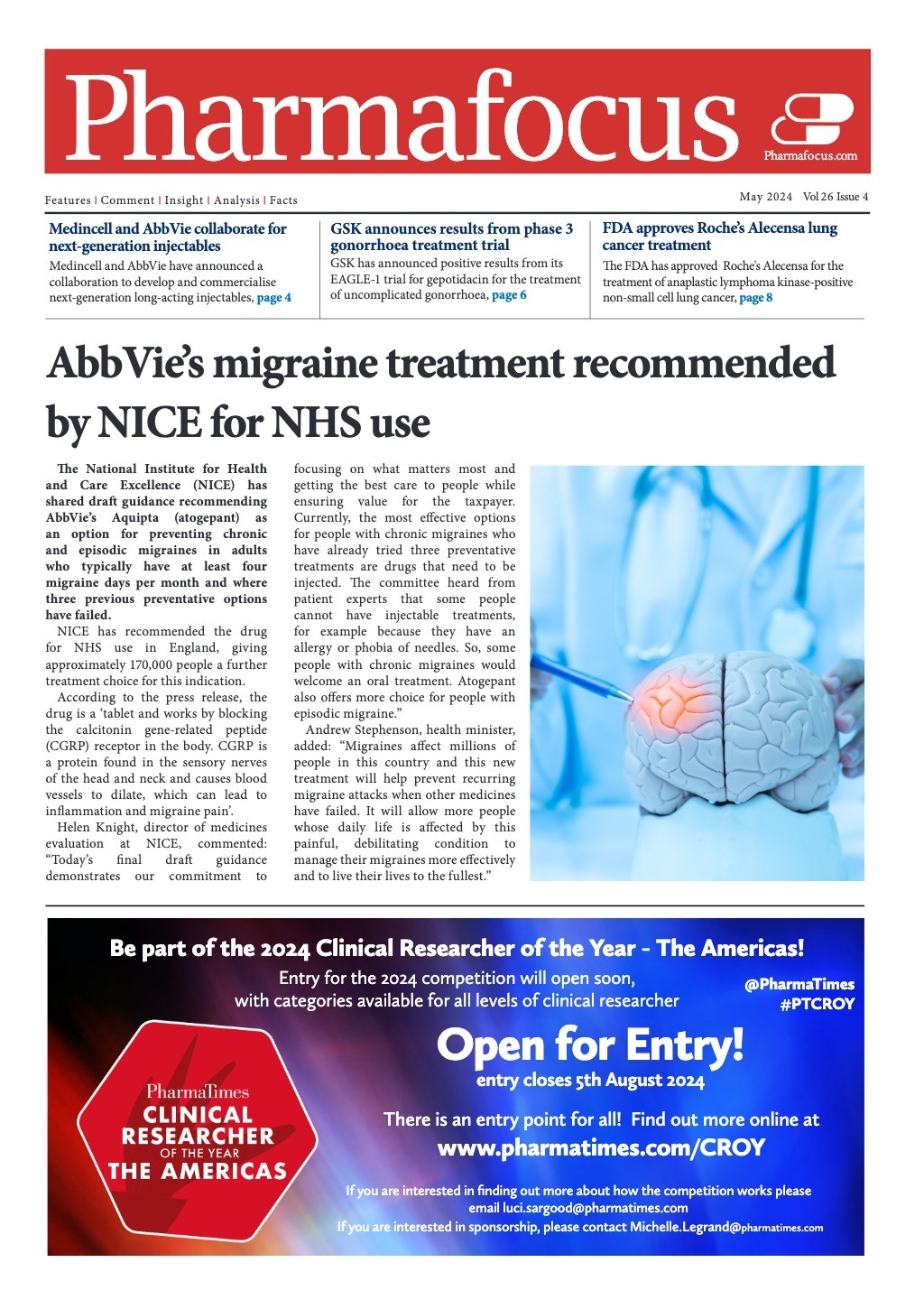 Pharmafocus May 2024